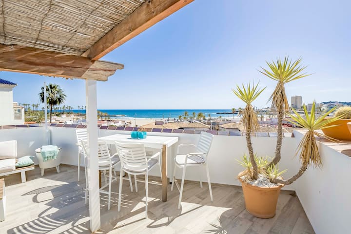 Casa San Rafael Frontaal Zeezicht Aan De Boulevard - Jávea