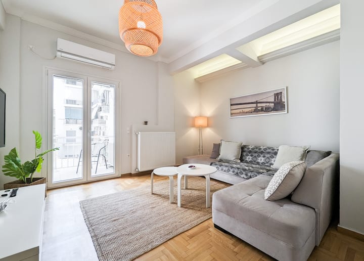 Modern&quiet 2bd Apt On A Pedestrian - Athen