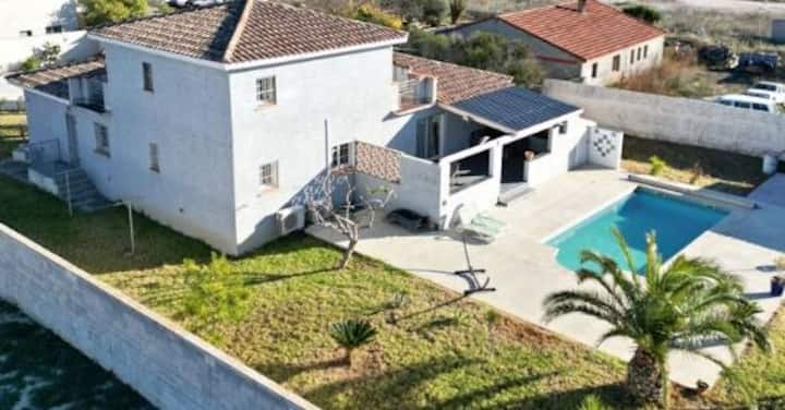 Grande Villa Avec Piscine 8 Pers - Perpignan