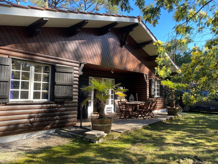 Chalet Au Bord Du Lac De Lacanau - Lacanau