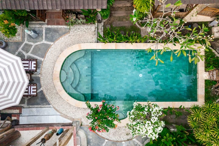 Entire Private Pool Villa: Suasana Gili Trawangan - Îles Gili