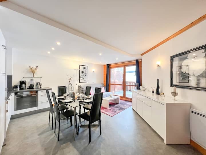 Appartement Avec Belle Terrasse 
Pied Des Pistes - Valloire