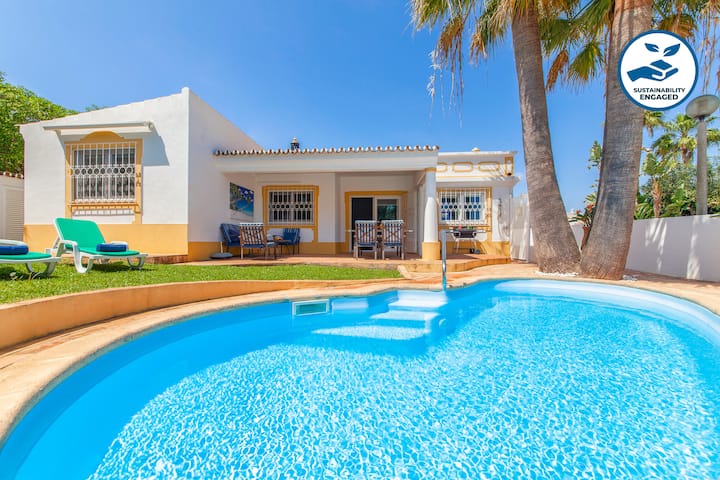 Charming Villa With Private Pool, A/c, Bbq & Wi-fi - Guia
