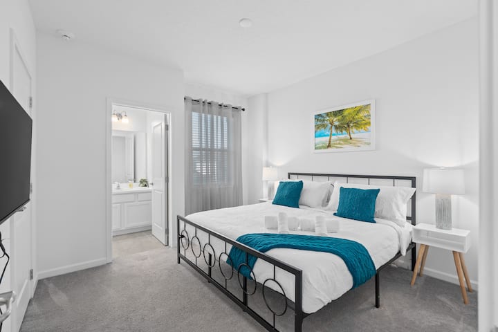Cozy Private King Room #6 With Private Bath/ Pool - Kissimmee