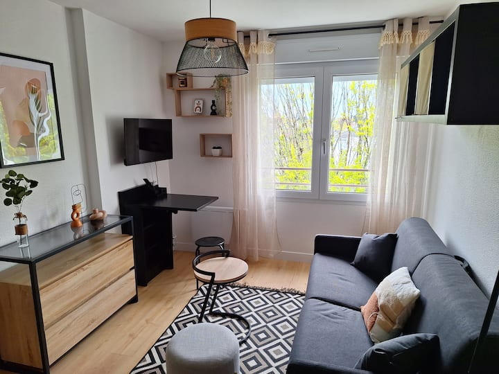 Studio Rénové, Tout éQuipé - Nantes