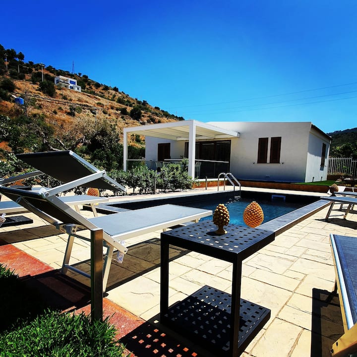 Villa Maria Con Piscina Privata - Cefalù