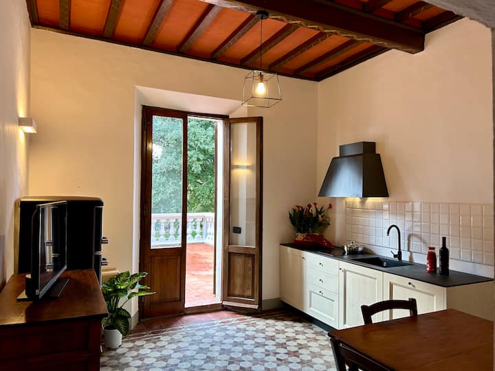 Appartamento In Villa Con Piscina - Monteriggioni