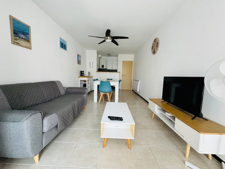 T2/ Cap D’agde/ Parking Privé/ La Flanerie - Marseillan