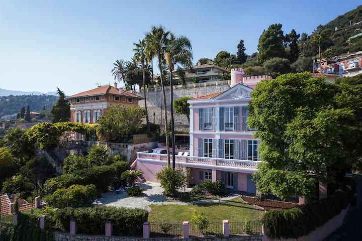 Villa Fantaisie - Belle Epoque Gem With Sea Views - Mentone