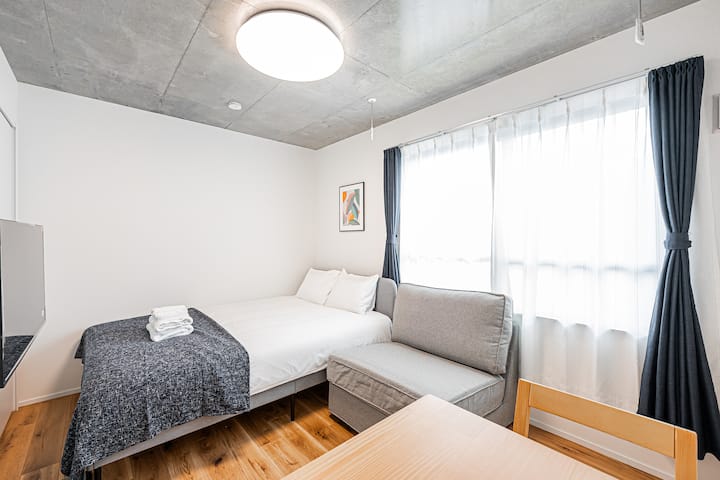 板橋区阳光明媚，步行5分钟至最近车站板橋本町，最多可容纳3人！ - Kawaguchi