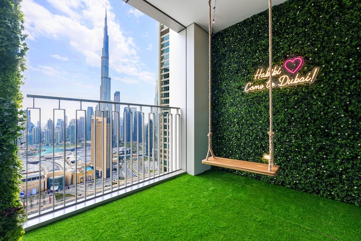 Amazing Patio Experience - Best Burj Khalifa View - Dubai
