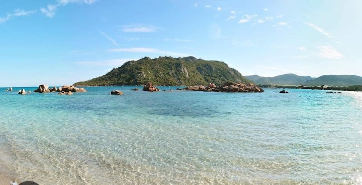 Mini Villa Plage à 350m 2/4pers T1+mezza Vue Parc - Porto-Vecchio