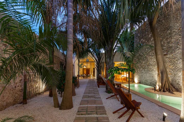 Casa Patricio 4br / City Center / Wifi / Ac / Pool - Mexiko