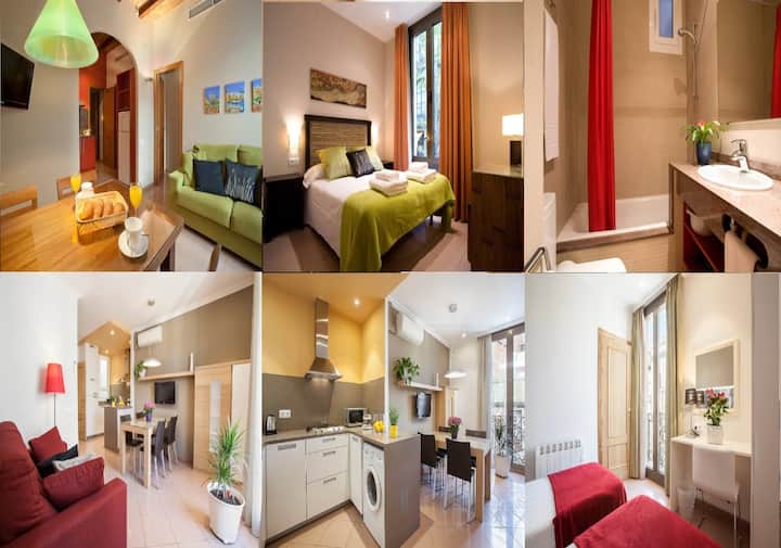 Groupflat 2 Nice Apartments El Born Old Town! - Barcelone