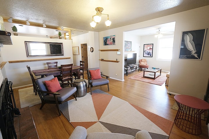 Santa Fe Ave, South Capitol - Walk Everywhere - Santa Fe, NM