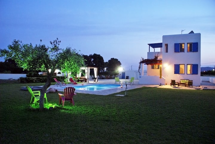 Cycladic Villa (B) In Rhodes Island  Private Pool - Rhodos