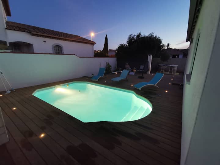 Villa Avec Piscine Proche Mer - Palavas-les-Flots