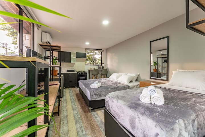 Loft · Manila, Poblado· Best Location · Wifi 300mb - コロンビー メデジン