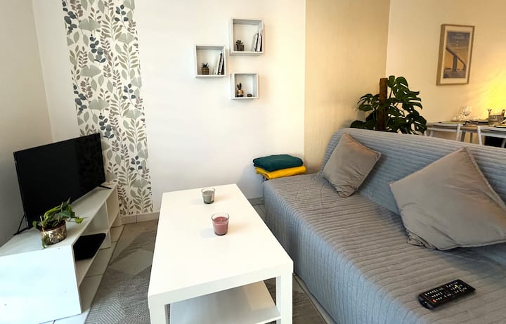 _l'essentiel_ /Proche Gare/wifi/parking Privé/2-4p - Saint-Nazaire
