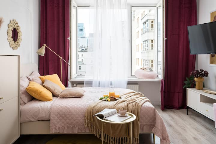 Pink Elephant Loft Kamienica 950 Metrów Od Dworca - ワルシャワ