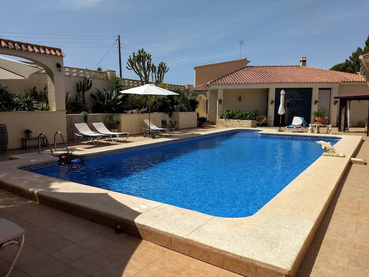 Villa Vue Mer Gde Piscine Privée - El Campello