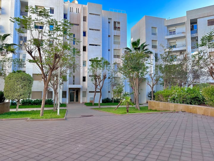 Cosy Appart Wifi, Clim & Parking - Plages é Restos - Agadir