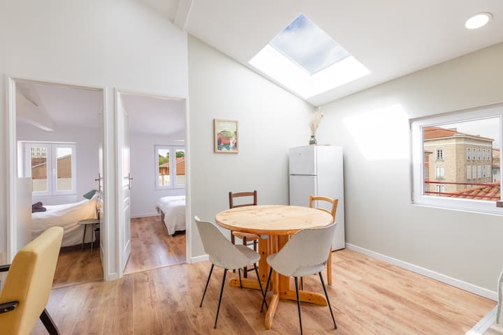 Appartement Climatisé 2 Chambres - Hotel ibis budget Lyon Villefranche sur Saône