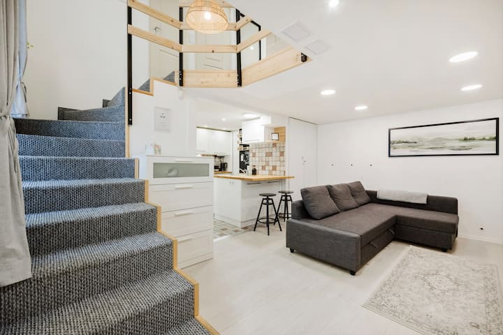 Nora's Loft @Corvin Quarter 𖥔 Dwntwn, Danube, A/c - Hongarije