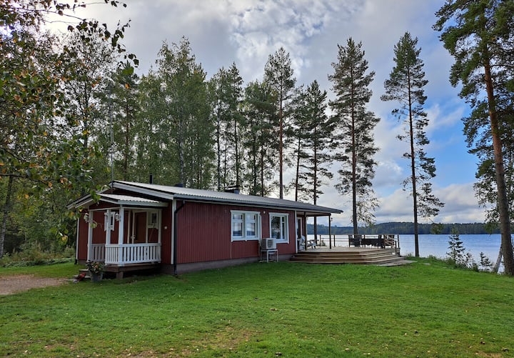 Joutsen, A Cozy Cottage On The Lake - Rautjärvi