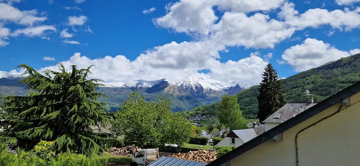Maison Familiale 8 Pers. Vue Montagne - Val d'Azun