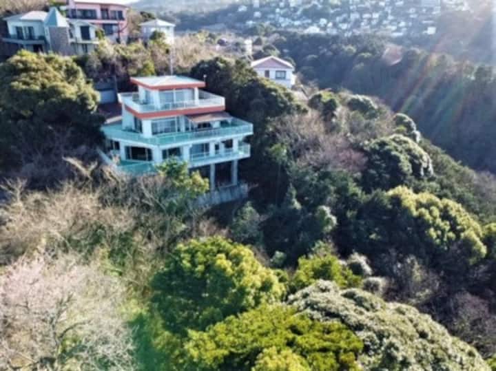 絶景コテージサウナ温泉付き/10-20名まで可(wifi) - Atami