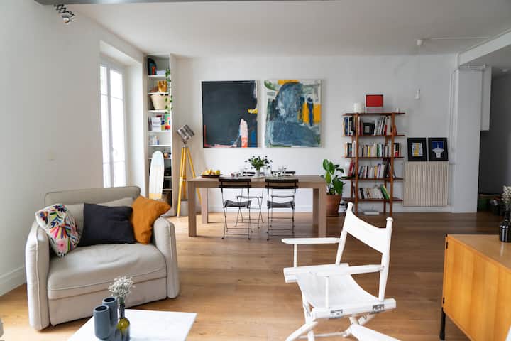 Loft Calme Et Lumineux - Paris 19e Arrondissement