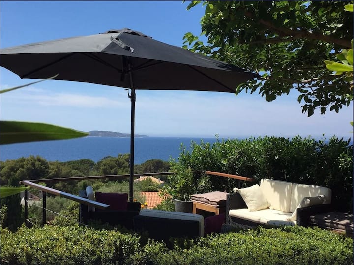 Vue Mer Exceptionnelle, Plage à Pied 5mn - Saint-Florent