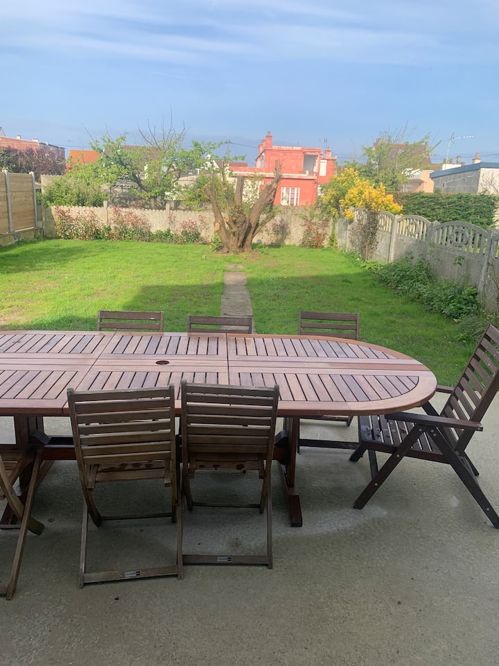 Maison 10/12 Pers 10 Mns Plage - Berck