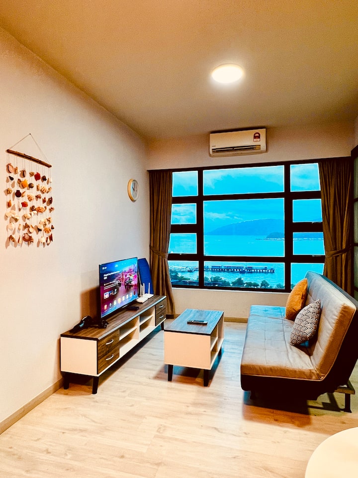 Maison Life|小居屋#seaview 2br@jesselton Quay 9 - Kota Kinabalu