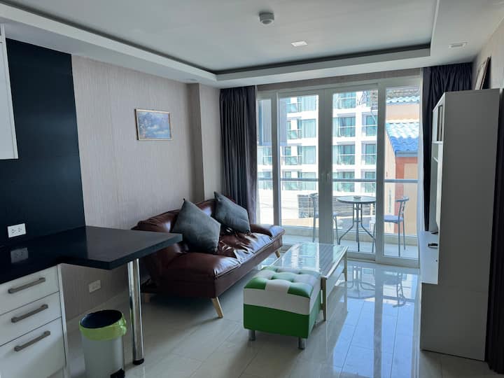 芭提雅中心 林荫大道 Grand Avenue 1卧室 City View 智能电视 高速Wifi - Pattaya City