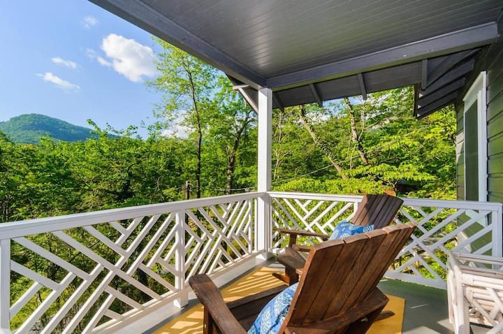 Wish Upon The Mtn:  Lake Lure + Hot Tub + Views! - Chimney Rock, NC