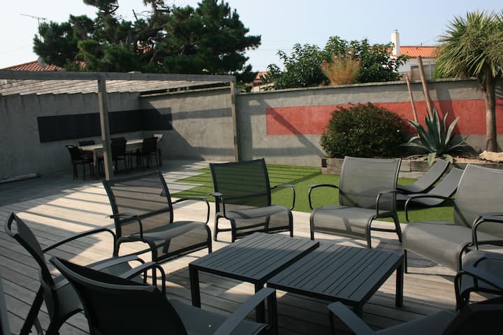 Maison Cosy 130 M² 8/9 Pers 3 Chambres Mer à 200 M - Les Sables-d'Olonne