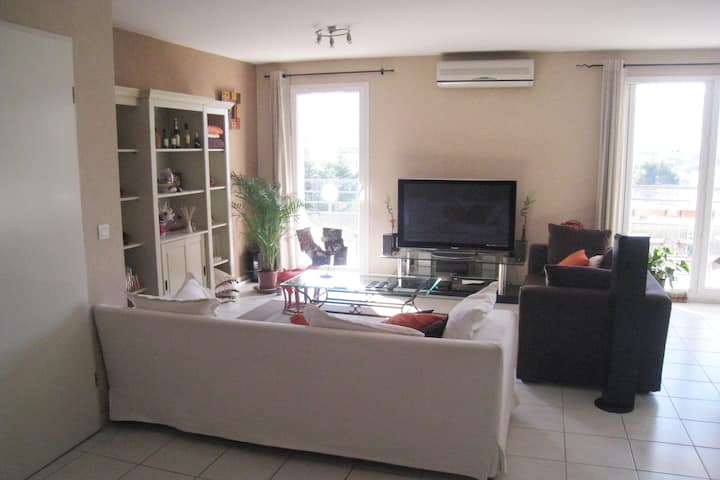 Bel Appart 112m2, 10 Mn Plages, 100m Des Calanques - Marsella