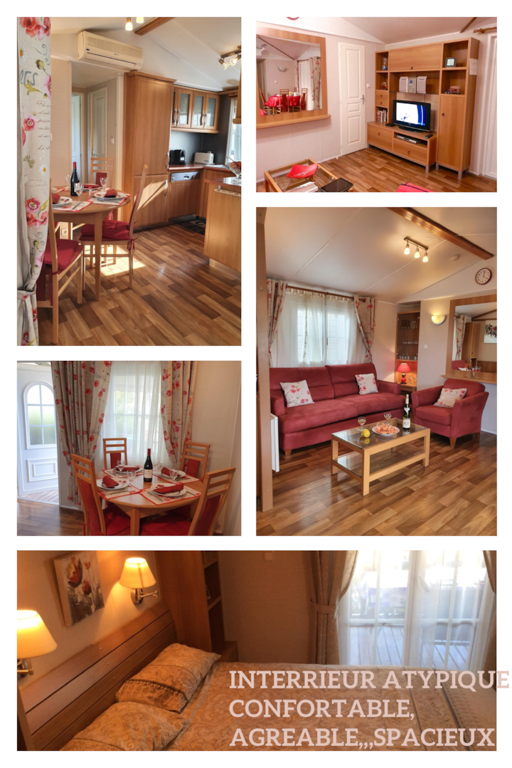 Charmant Mobil Home, Mer, - Vias