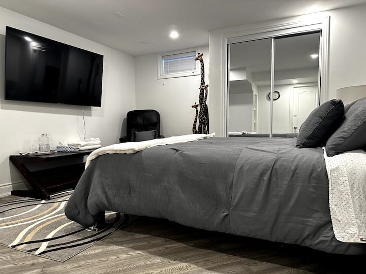 Luxurious Private Basement Guest Suite - Mississauga