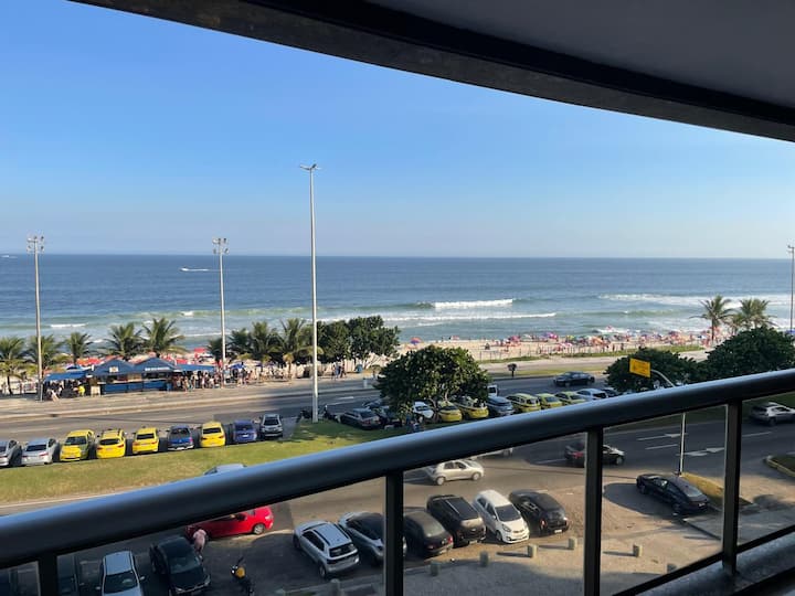 Apto De Frente Para O Mar Com Serviço De Limpeza - Río de Janeiro