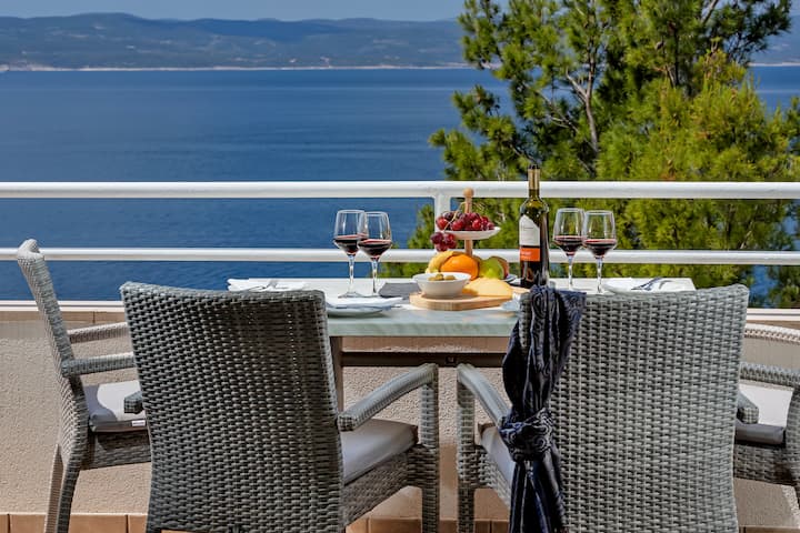 Amazing Views On The Adriatic ! - Brela