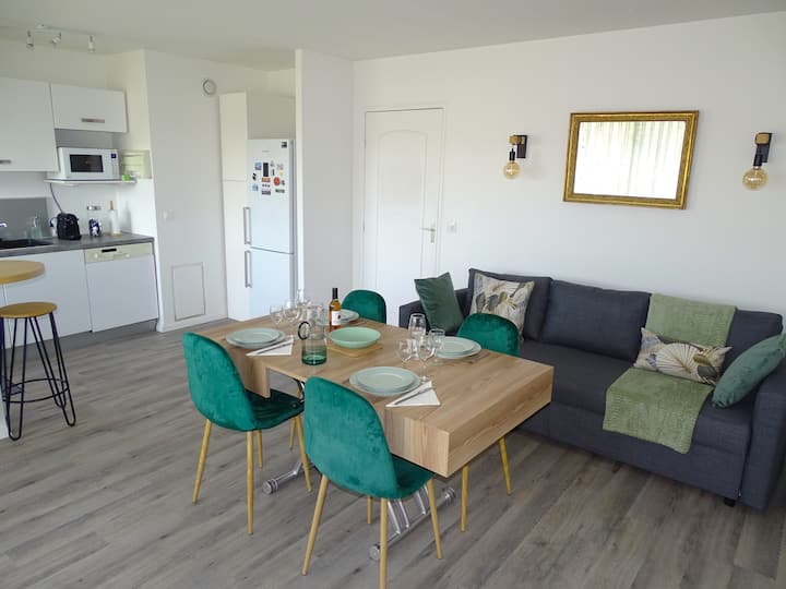 Apt 52m2 Pour 4 Avec Balcon, Vue Dégagée - Levallois-Perret