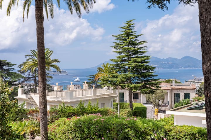 Domaine Privé, Vue Mer, Parking - Plage de Cannes
