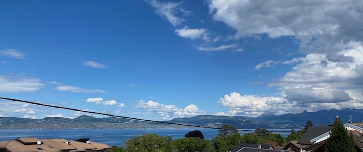 Appartement Rénové Avec Vue Lac Et Montagne - Évian-les-Bains