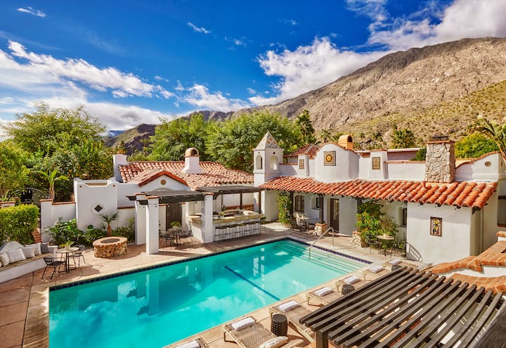 Desert Palm Bungalow | Lucille Palm Springs 2-bed - Palm Springs, CA