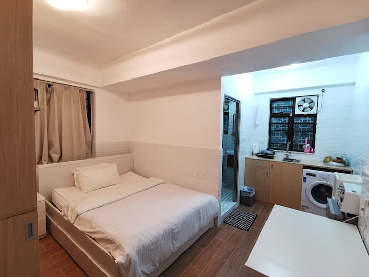 銅鑼灣中心大床房/一周一次清潔 - Hongkong