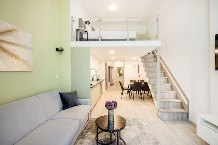 Style - Balcony - Washer&dryer - @Oktogon - Budapest