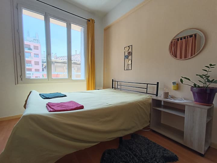 Chambre Clim 7 Mn Gare - Marseille
